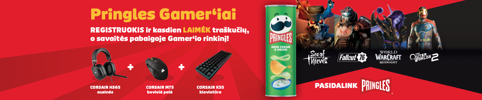Pringles Gamer'iai