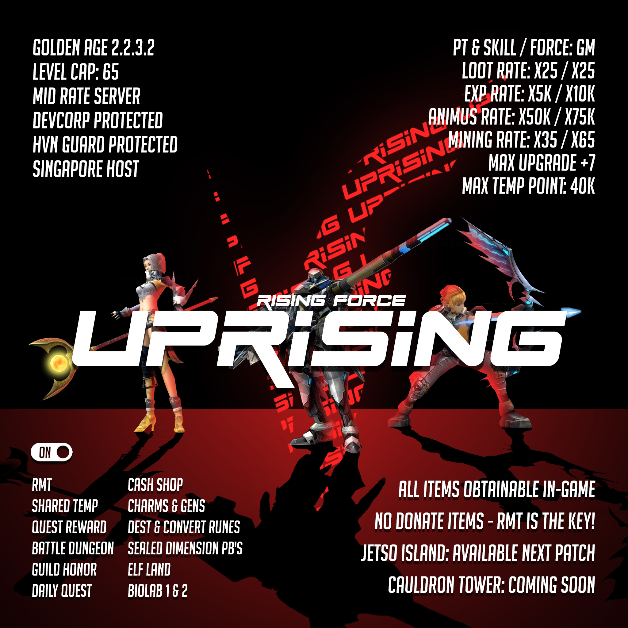RF Uprising New Player - YouTube