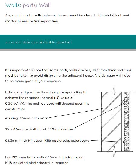 Party / External wall insulation | Screwfix Community Forum