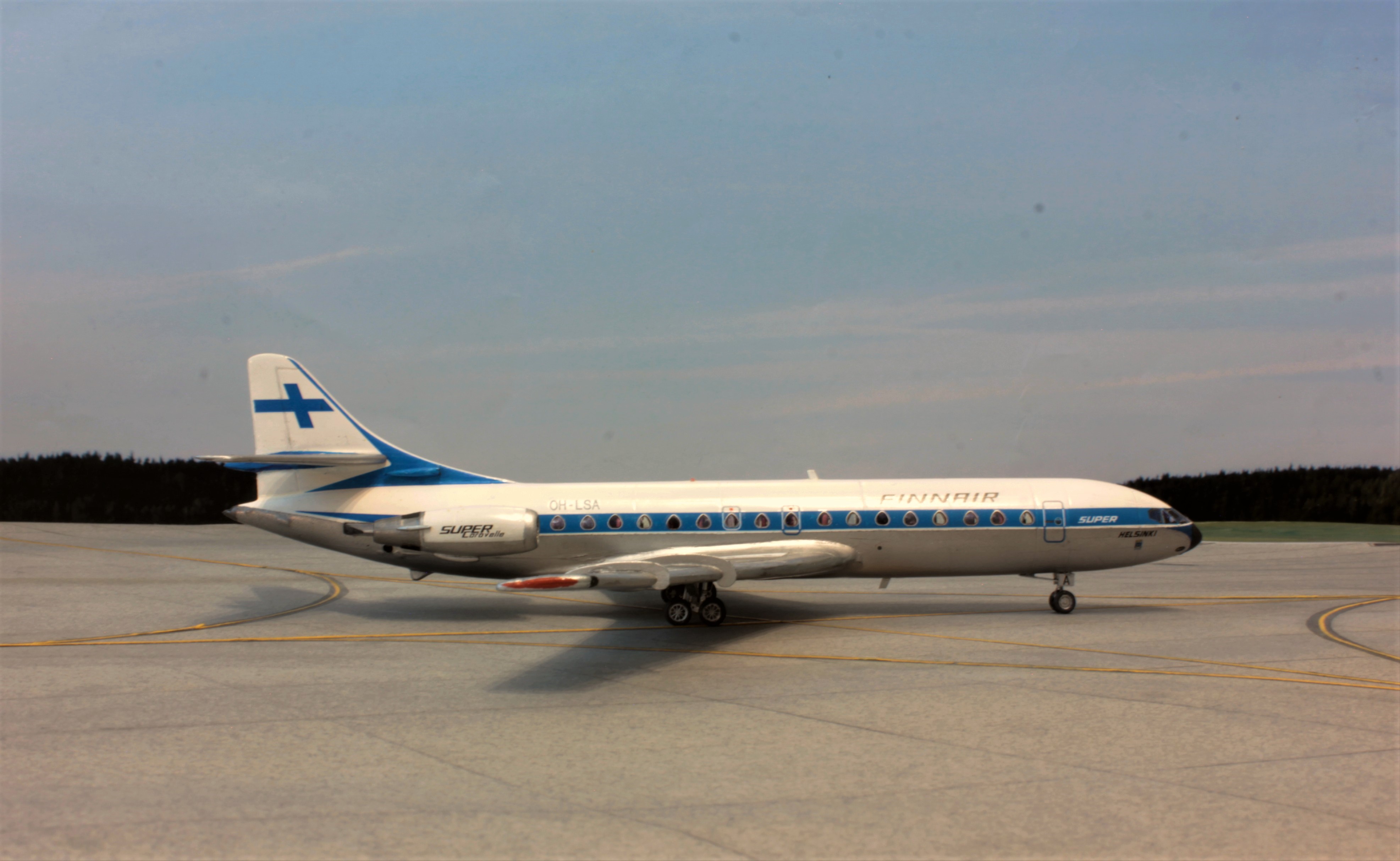 Finnair Super Caravelle in 1/144 scale - Ready for Inspection ...