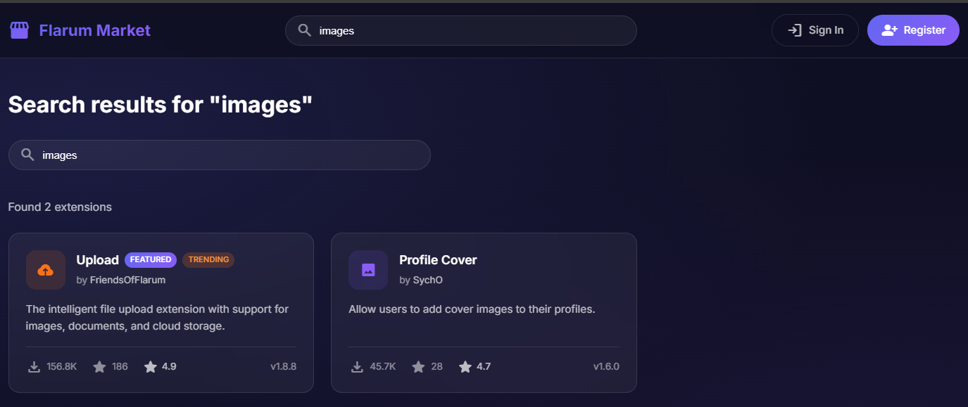 A Better Way to Discover Extensions [Prototype] - Flarum Community