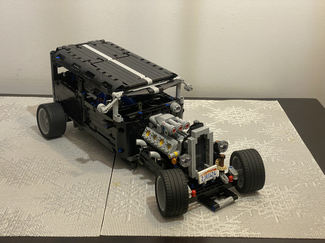 LEGO MOC Ford Model A Tudor Hotrod by Ollugram | Rebrickable - Build ...