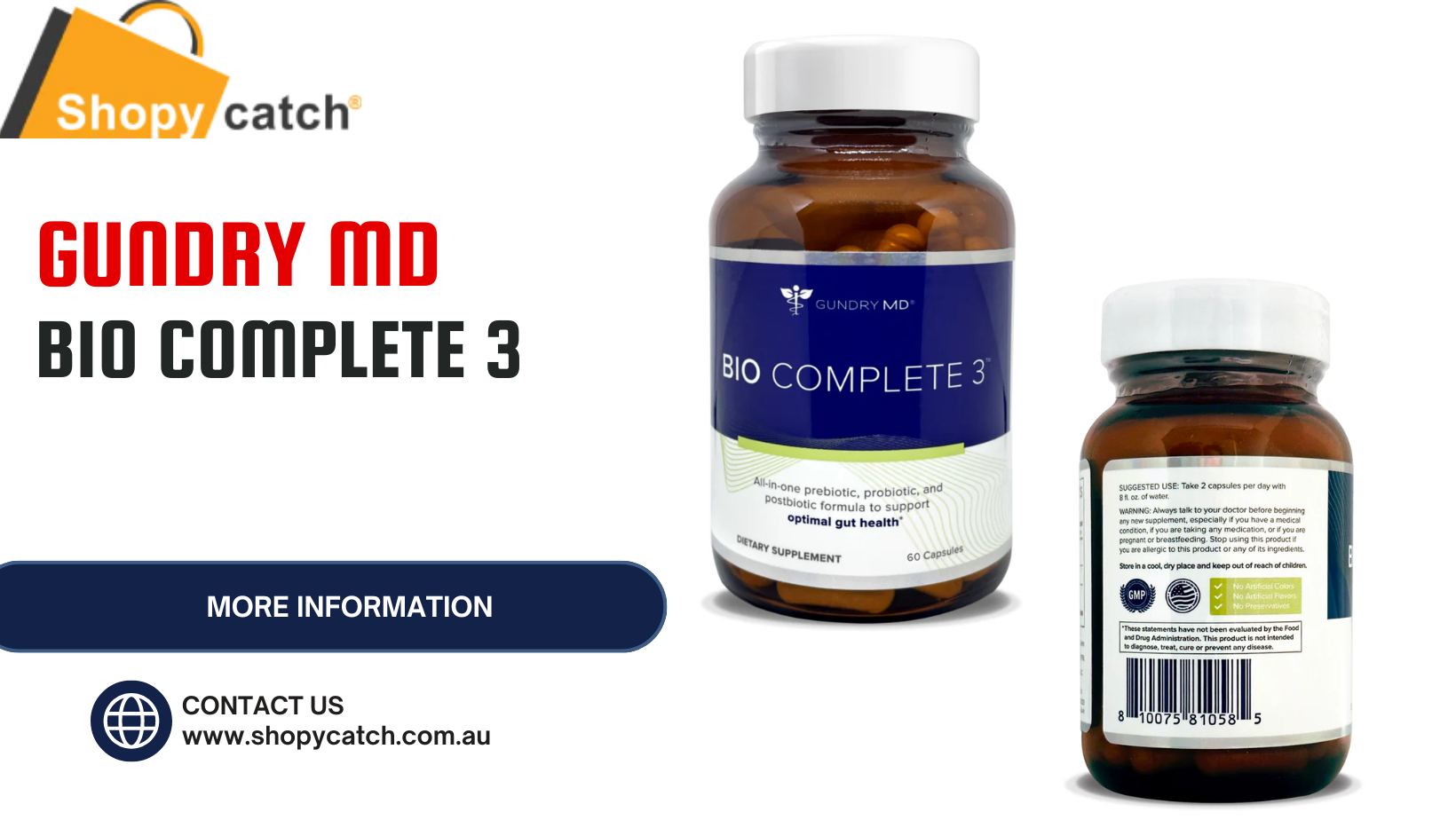 Boost Your Digestion and Immunity with Gundry MD’s Bio Complete 3