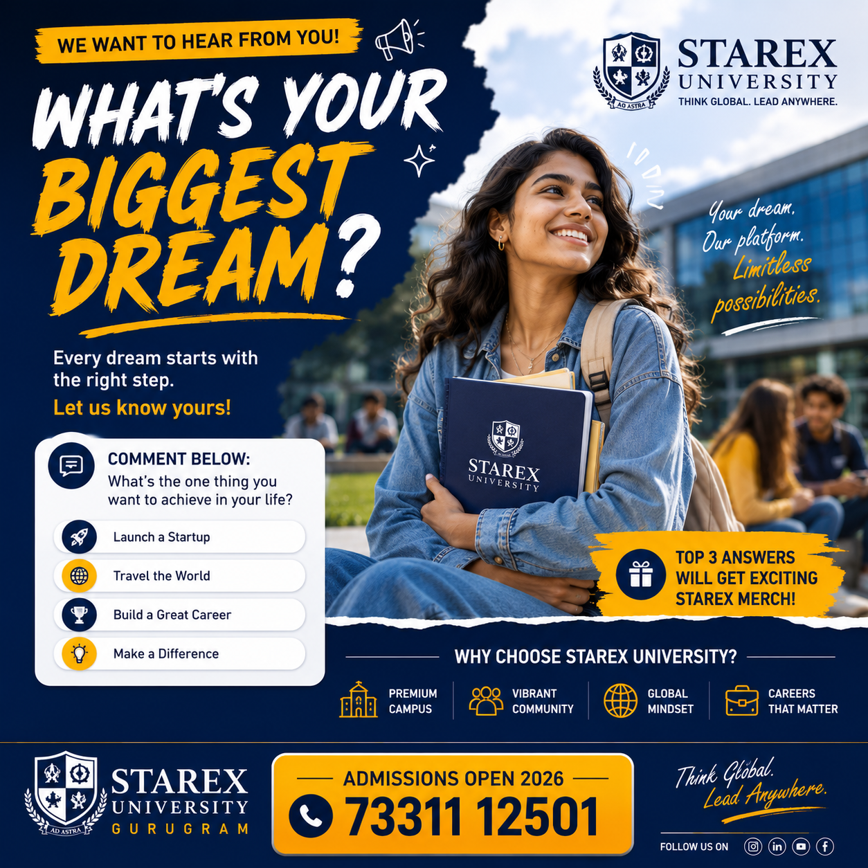 Starex University Gurugram | UGC Approved | Admissions 2026-27
