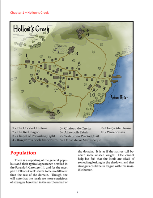 Ravenloft: The Wailing Sorrow - Part 1, Terror on the Heath - Dungeon ...