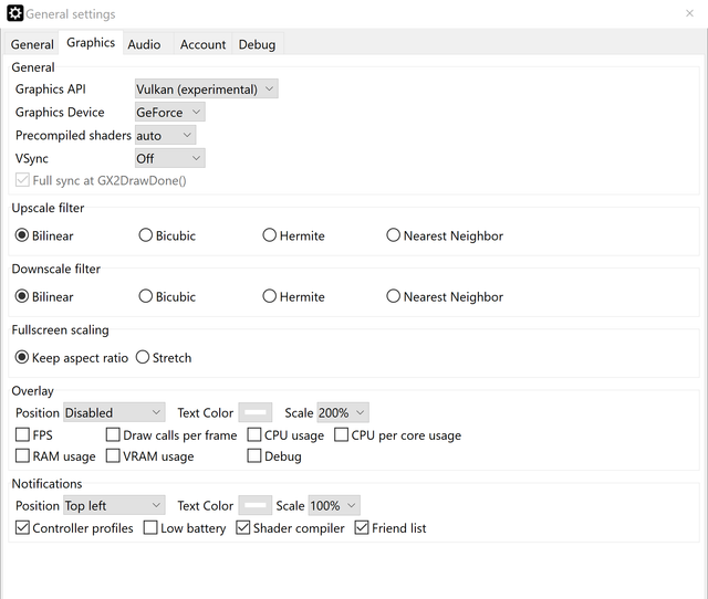 CEMU Settings — ImgBB