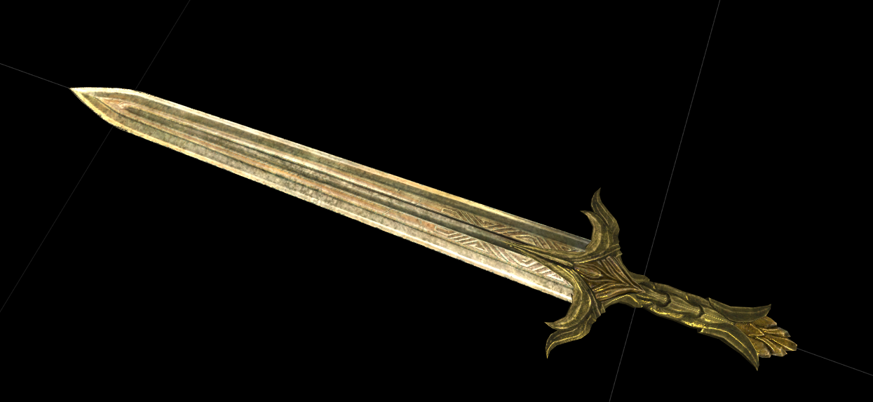 Skyrim Dwarven Greatsword