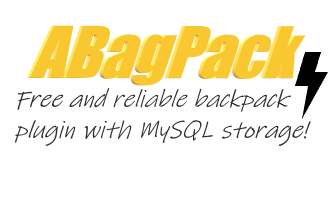 A BagPack ⚡ (Backpack Plugin) | SpigotMC - High Performance Minecraft ...