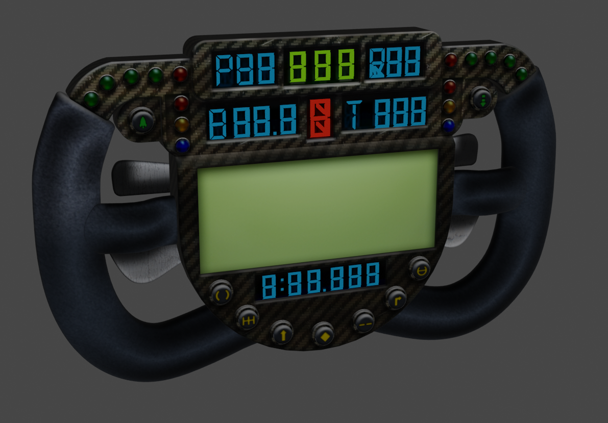 Original cockpit & steering wheel remastered (incl. 2001 textures ...