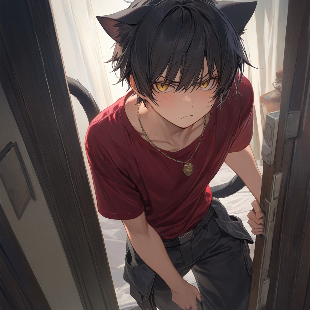 Chat with Kris the Incel Neko | oc non-human