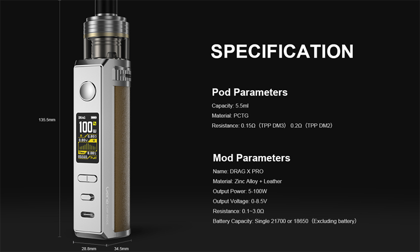 VOOPOO DRAG S PRO AND DRAG X PRO review by hittman | E-Cigarette Forum