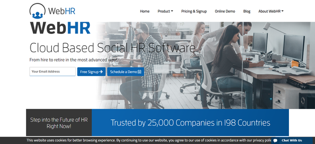 WebHR - Cloud based social HR software - SideProjectors | Marketplace to buy and sell & discover ...