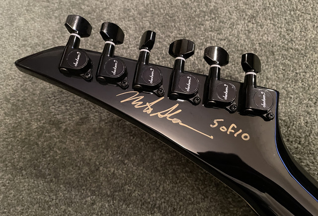 FS/FT: Jackson Kelly USA Custom Shop Master Built Tribal Flames Mike ...