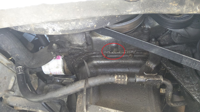 Ford Transit Forum • View topic - URGENT, Where is the water pump located