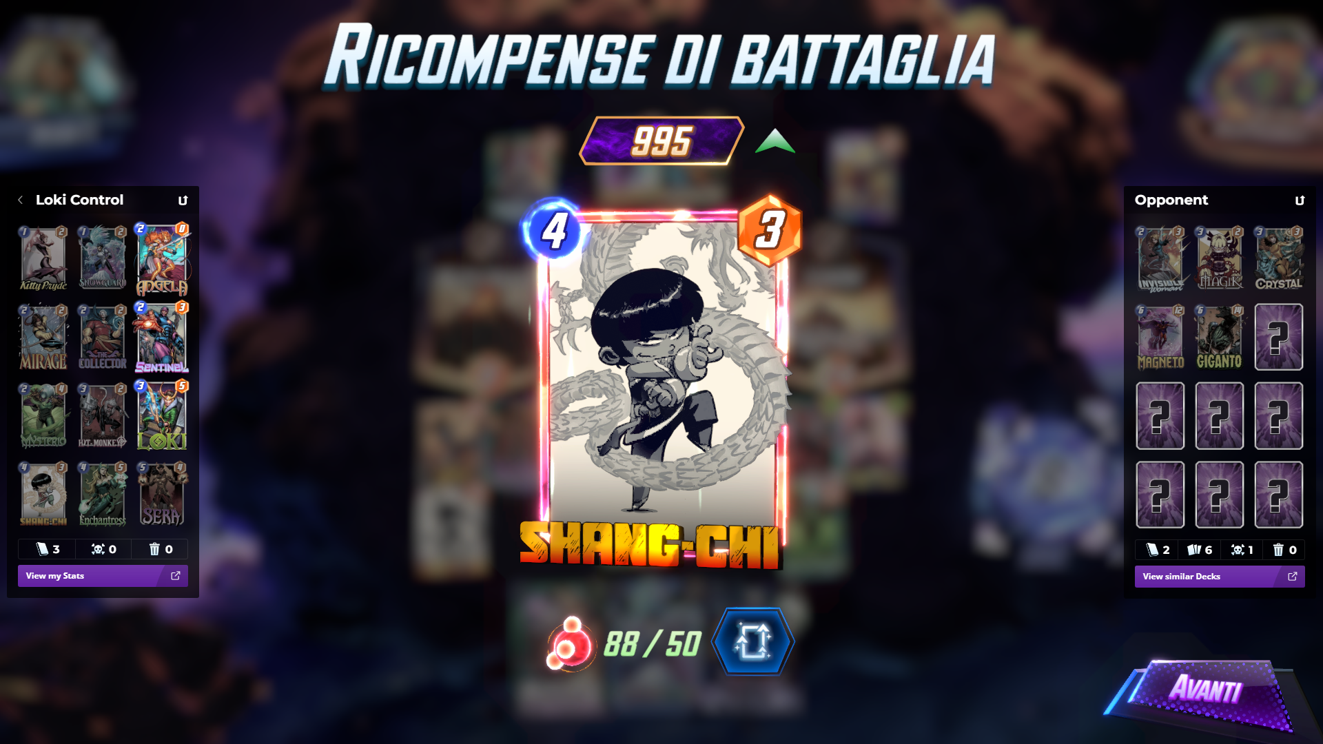 [Top 1000] - Loki Control by GerryL - Marvel Snap Decks - snap.fan