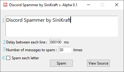 GitHub - SiniKraft/Discord-Spammer: Made for easy MP spamming on ...