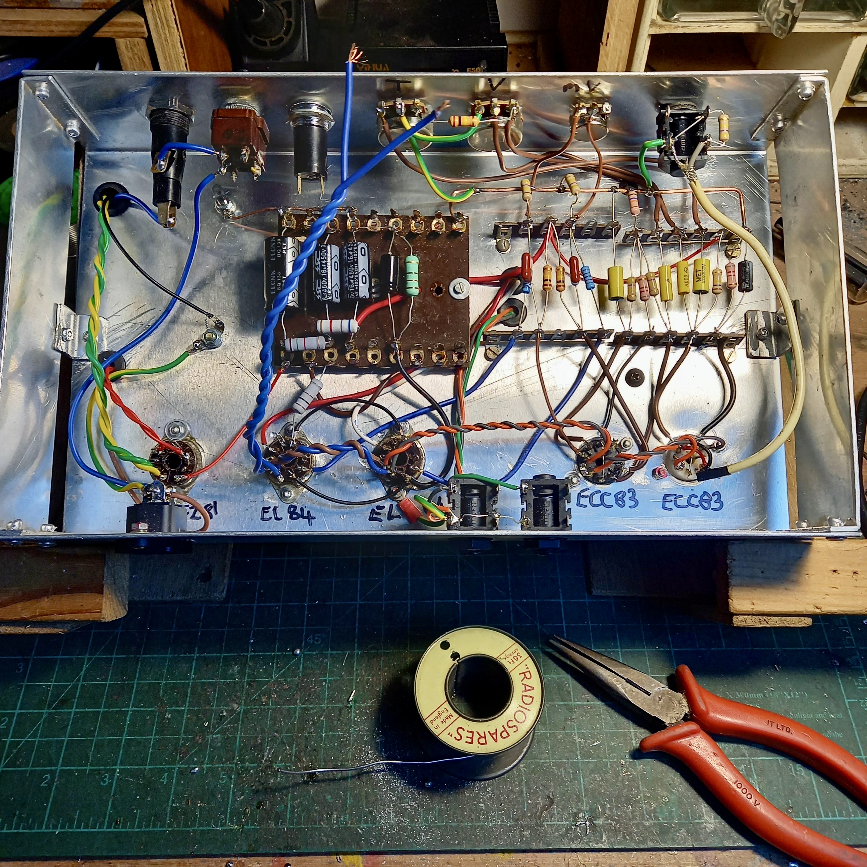 Withdrawn: Robin Wood upcycled 1974x 18w head (Marshall clone) - Amps ...