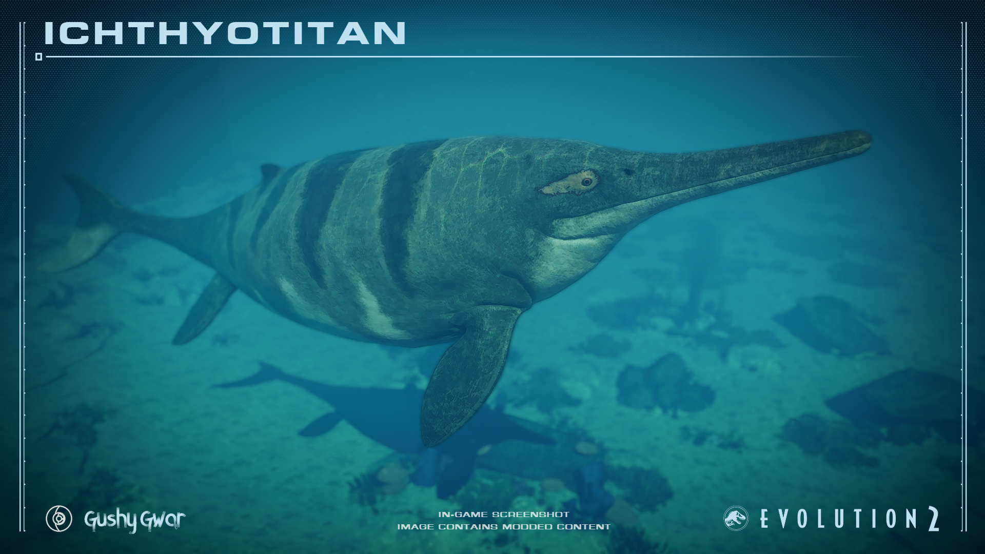 Gushy's Ichthyotitan (New Species - 1.10) at Jurassic World Evolution 2 ...