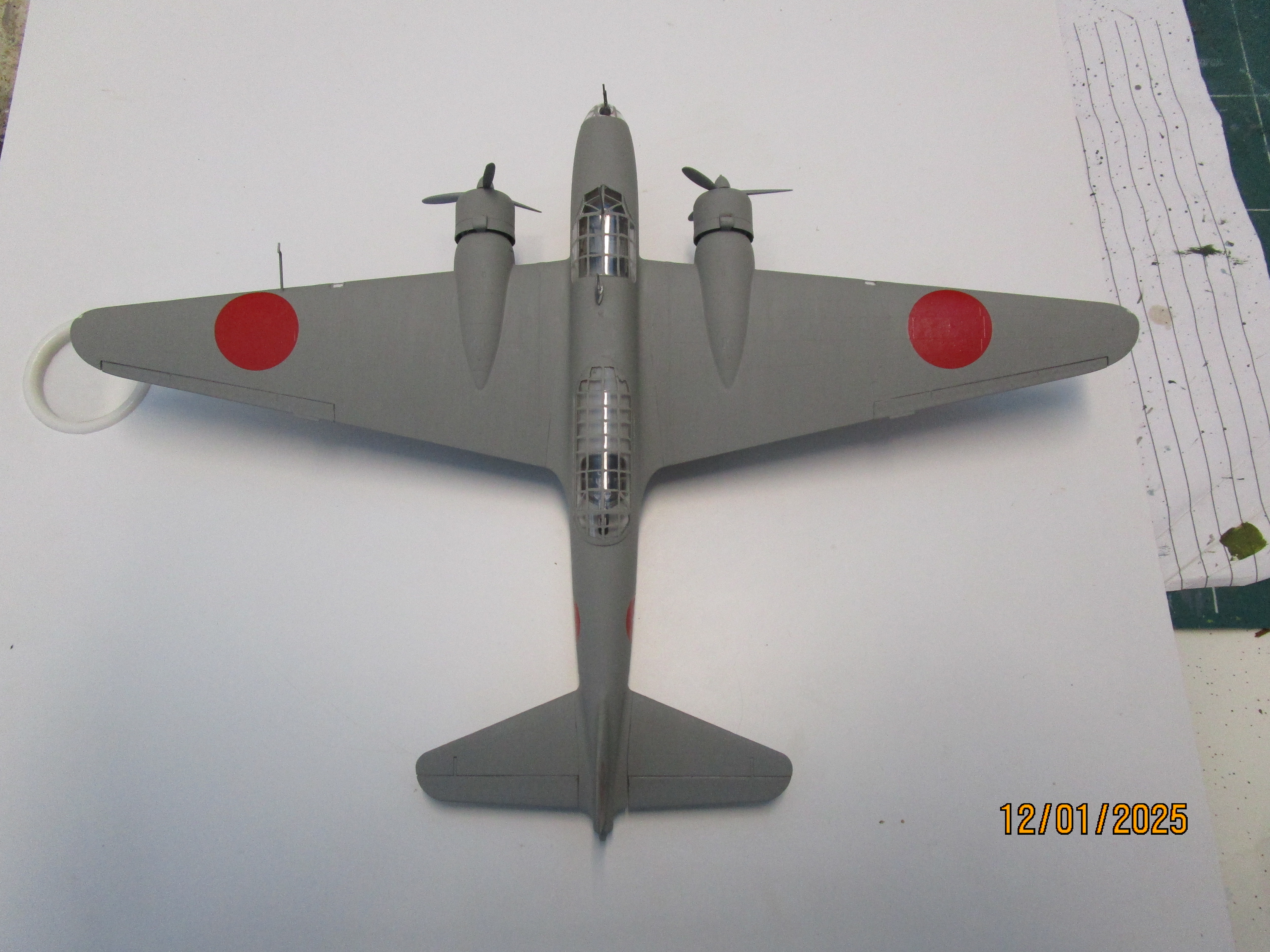 Mitsubishi Ki 21 IB Sally. 105 Kyoiku Hiko Rentai 1942. Kit ICM 1/72 ...