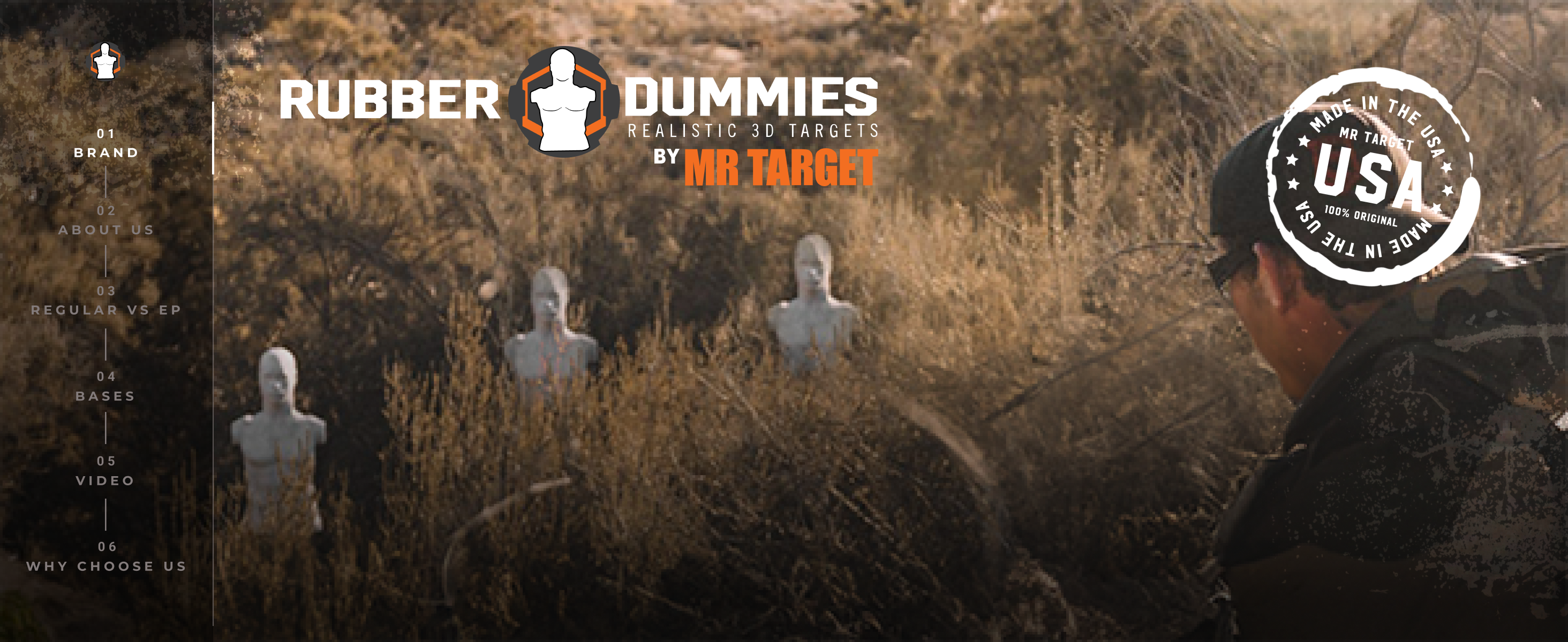 The Mr Target Rubber Dummie - Self Healing Reactive Rubber Shooting ...