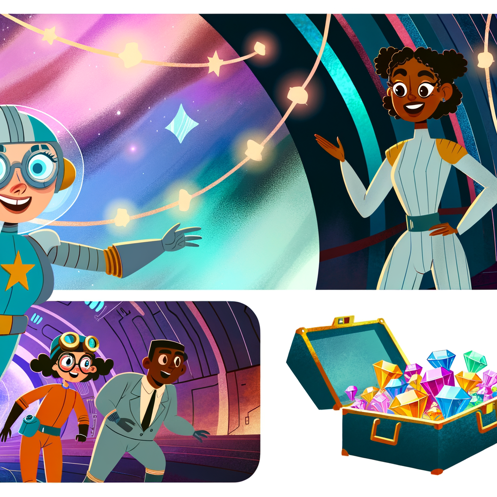 Space Pirate Treasure - Free Bedtime Fairy Tales