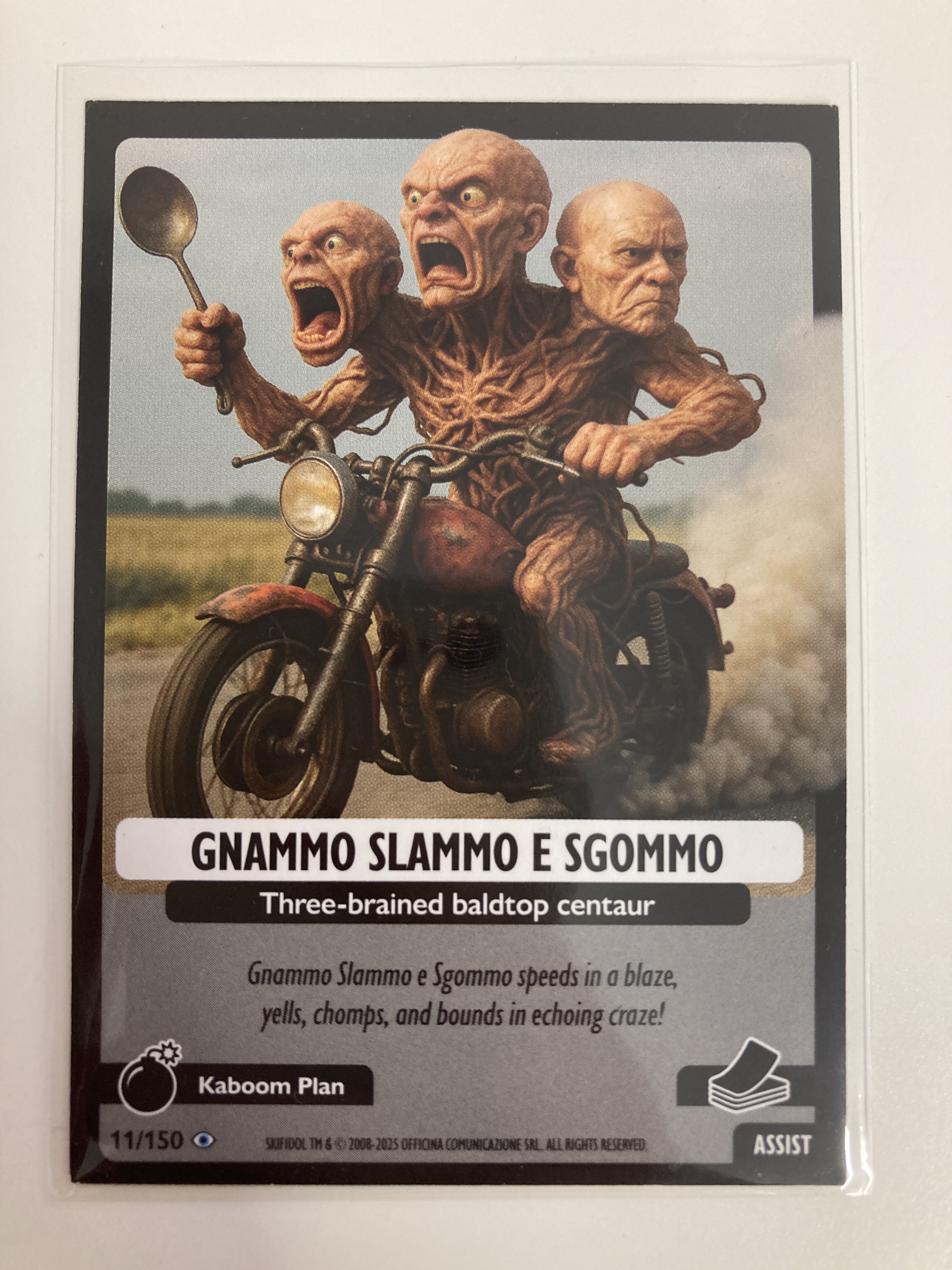 SKIFIDOL ITALIAN BRAINROT 2025 Gnammo Slammo E Sgommo Base . £0.99 ...
