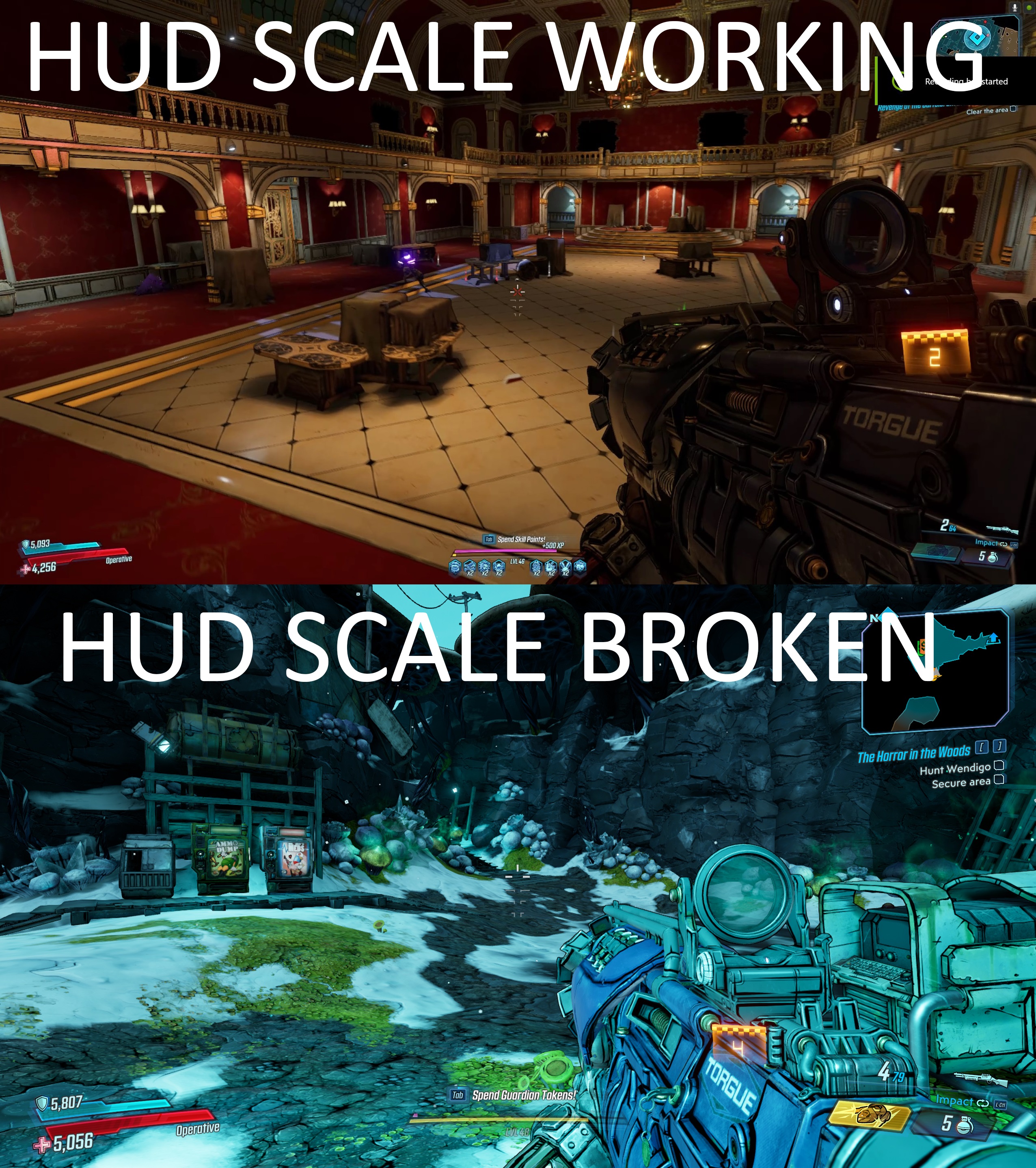 THEY REMOVED THE HUD SCALE OPTION! :: Borderlands 3 General Discussions