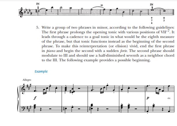 Harmony & Voice Leading Unit 23 Exercises Sheet music for Organ (Solo ...
