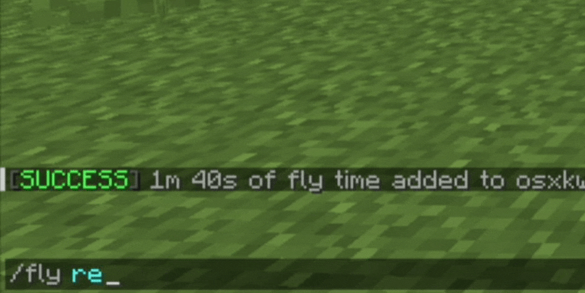 Fly | SpigotMC - High Performance Minecraft Software