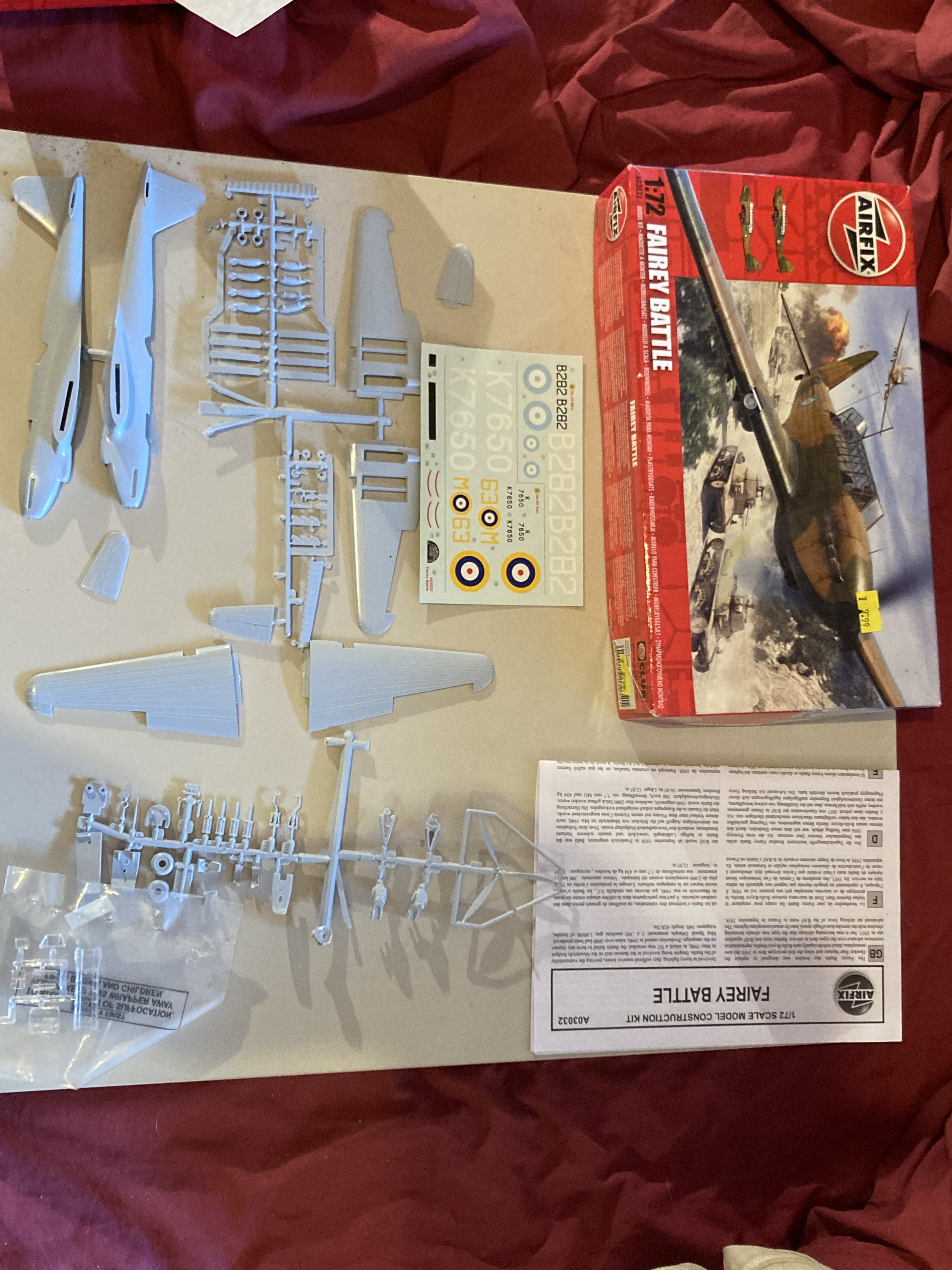 2021 Airfix Bomber Command Group Build - Odysseus' Fairey Battle ...