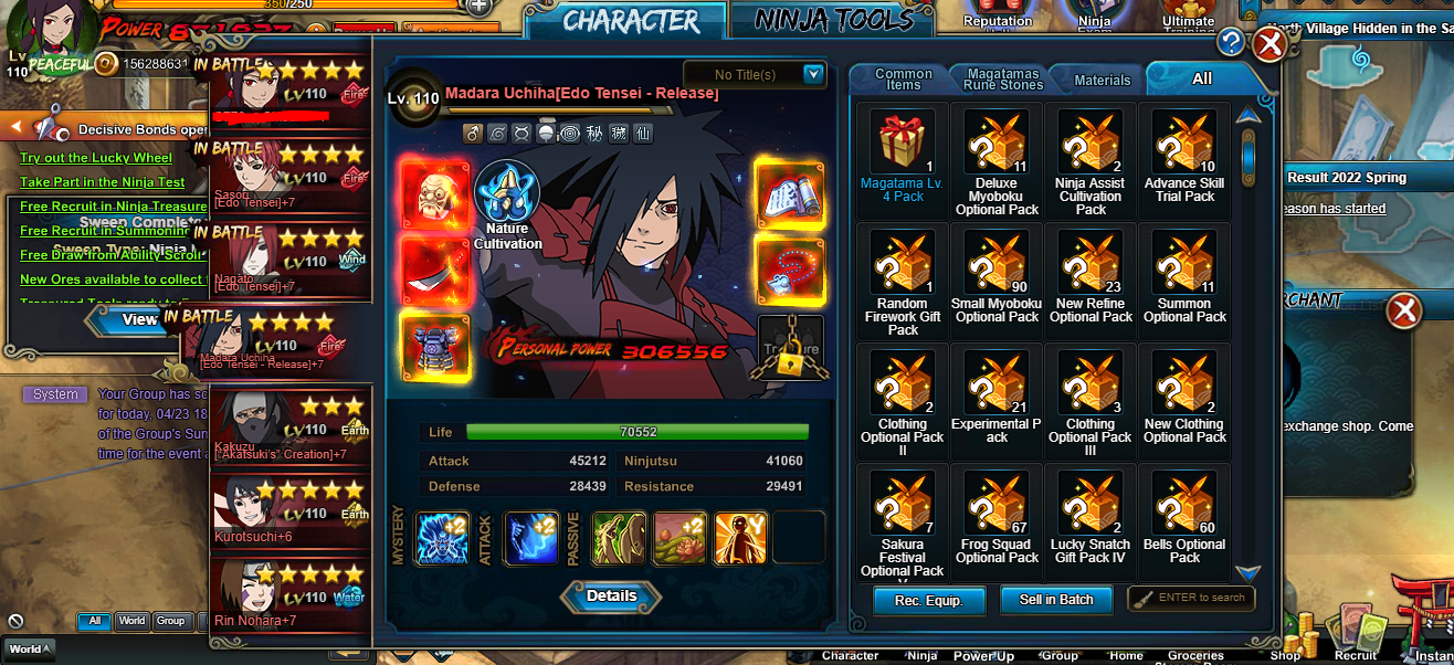 Naruto Online Accounts - Buy Sell Trade | PlayerUp: Worlds Leading ...