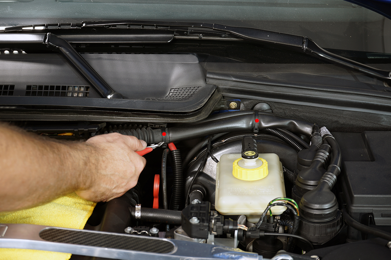 DIY: E36 OEM Underhood Service Light Retrofit Install - OEM Part Number ...