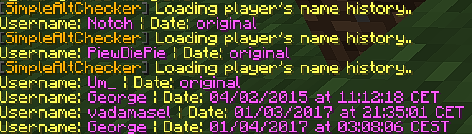 SimpleAltChecker | SpigotMC - High Performance Minecraft