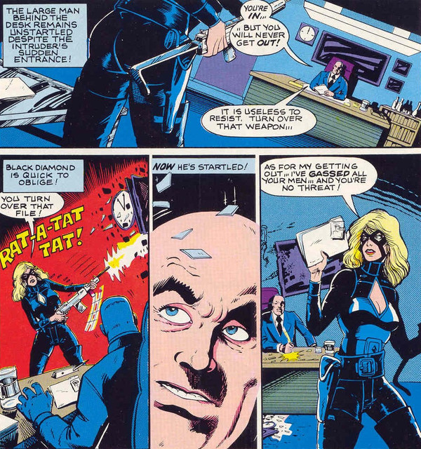 Black Diamond The 80s Comic Starring Sybil Danning Spaceship Castle