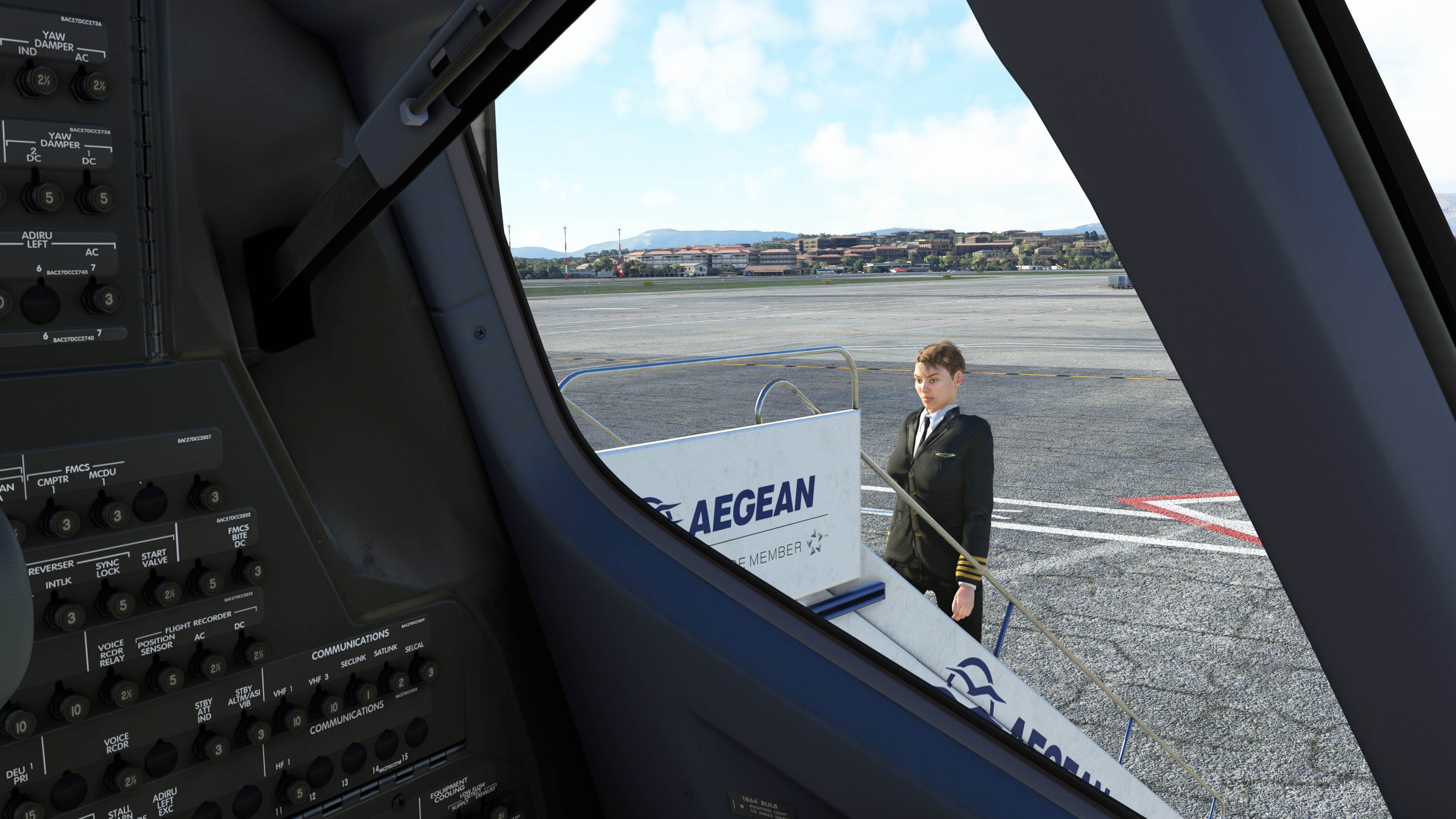 737 Luxair LGKR/LGSA - The AVSIM Screen Shots Forum - The AVSIM Community