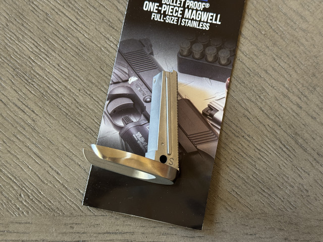 1911 - Wilson Combat One-Piece Magwell MSH, 19lb Hammer Spring, EGW ...