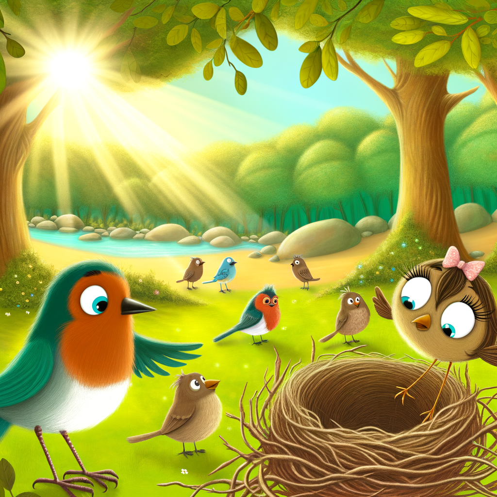 The Helpful Robin - Free Bedtime Fairy Tales