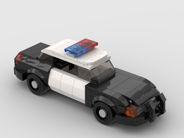 LEGO MOC Ford Crown Victoria 6 stud Police car by ZealotLego ...