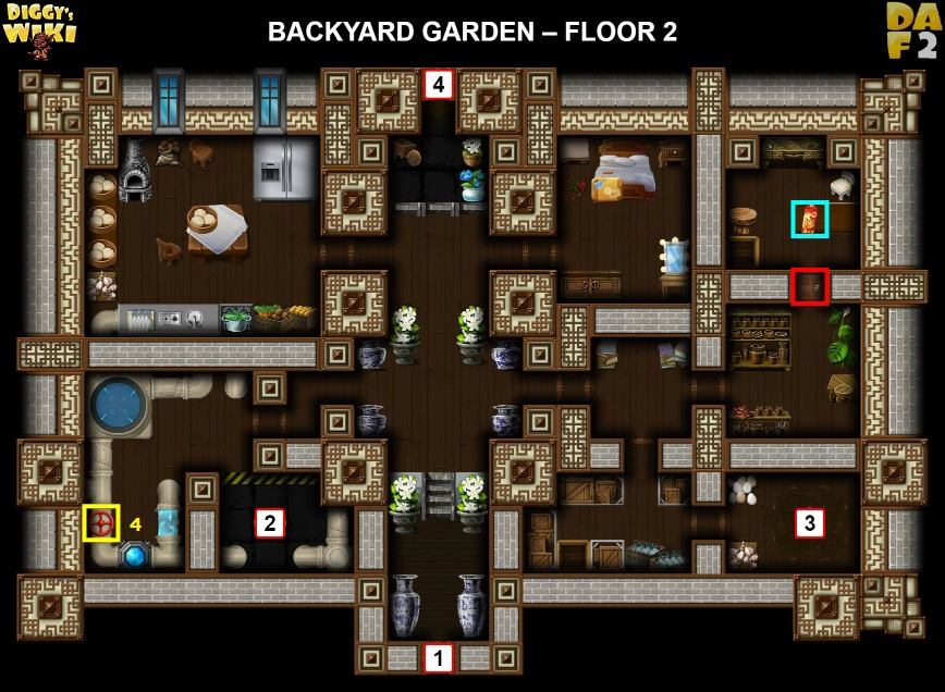 Backyard Garden - Lunar New Year - Diggy's Adventure Help