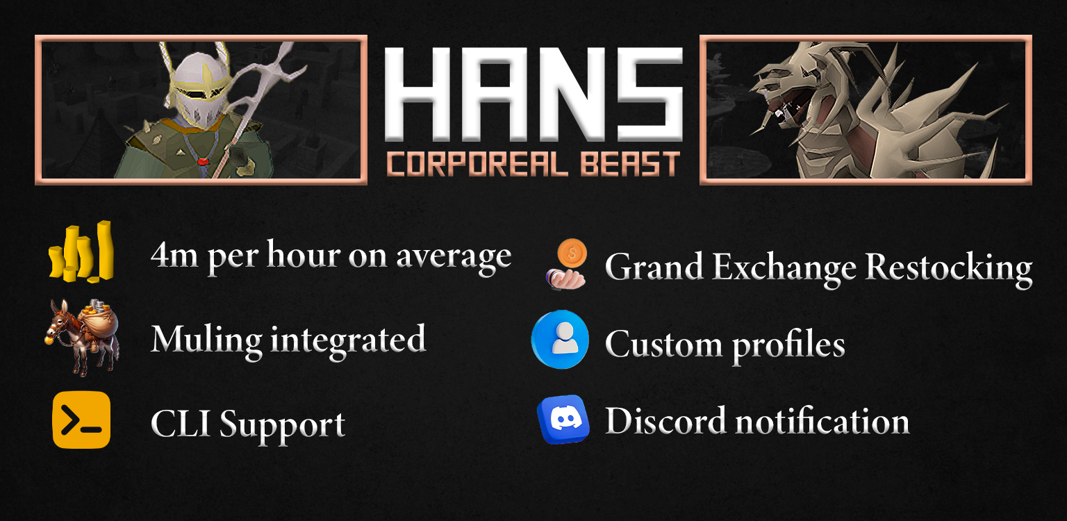 Hans Corporeal Beast | 1.5m+ per hour | Highly Customizable | Muling ...