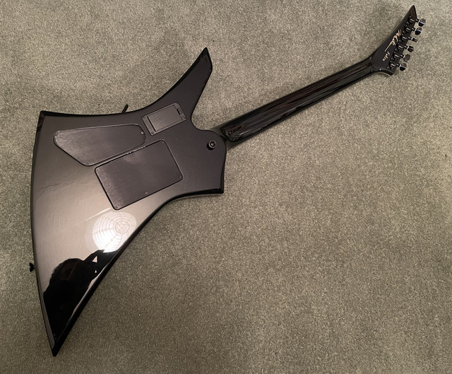 FS/FT: Jackson Kelly USA Custom Shop Master Built Tribal Flames Mike ...