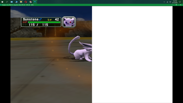 Pokemon Colosseum shows white screen when Pokemon perform certain ...