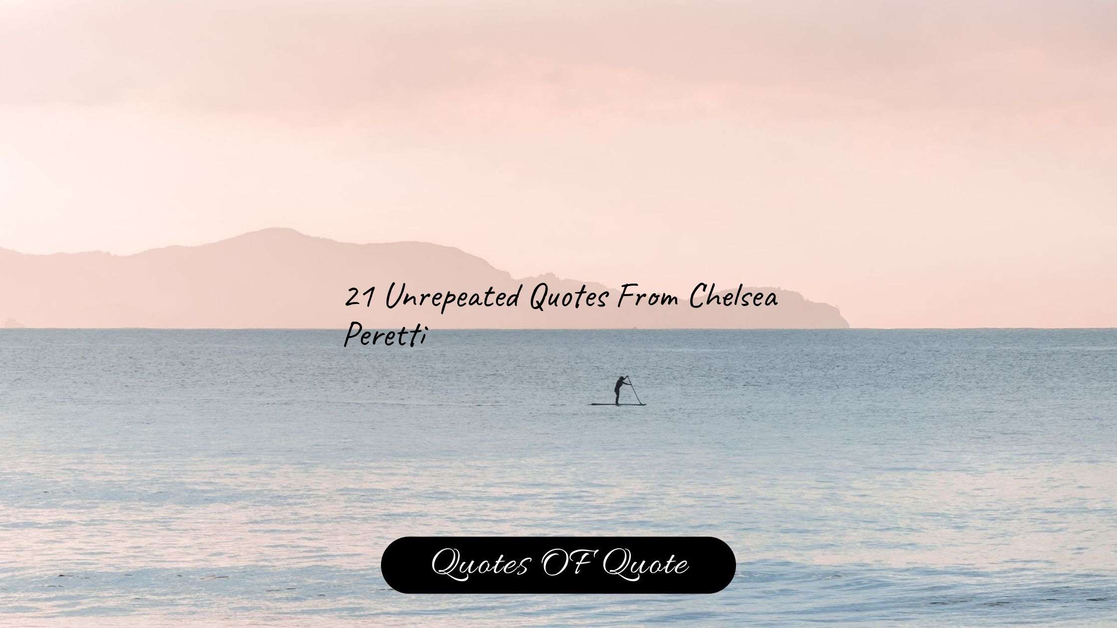 21 Unrepeated Quotes From Chelsea Peretti | Status Free Download