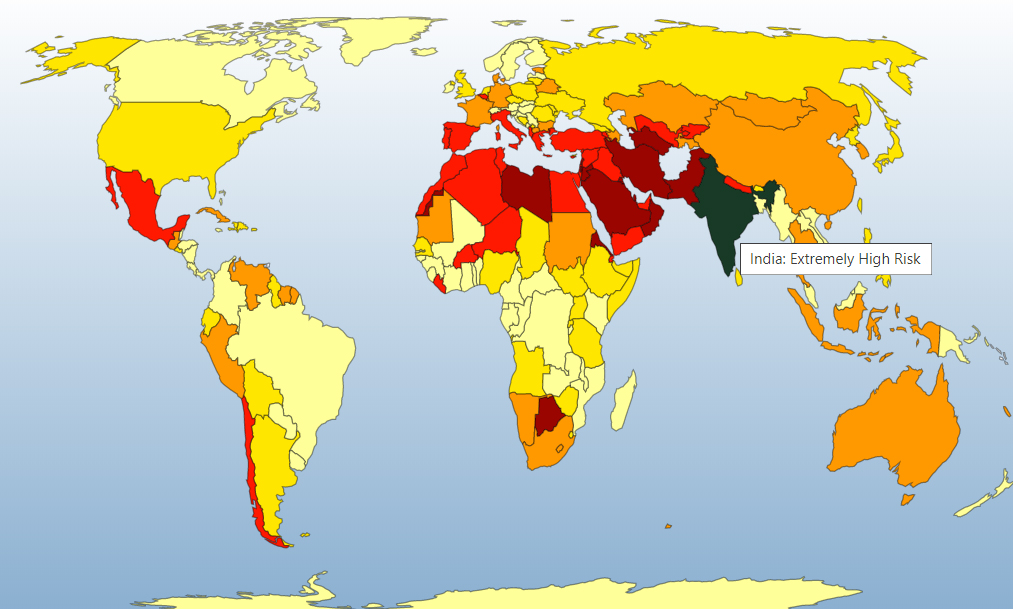 GitHub - ashehwang/dryworld: Water shortage data visualization project ...