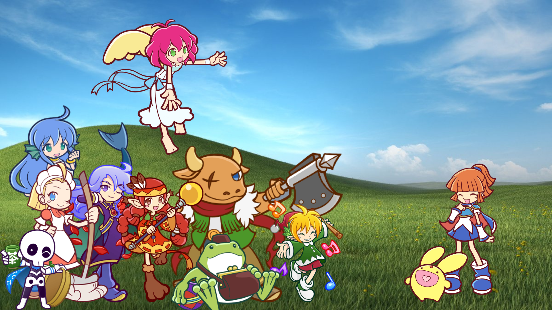Arle and Ecolo's Bizarre Adventure - Chapter 18 - Treyceratops - Puyo ...