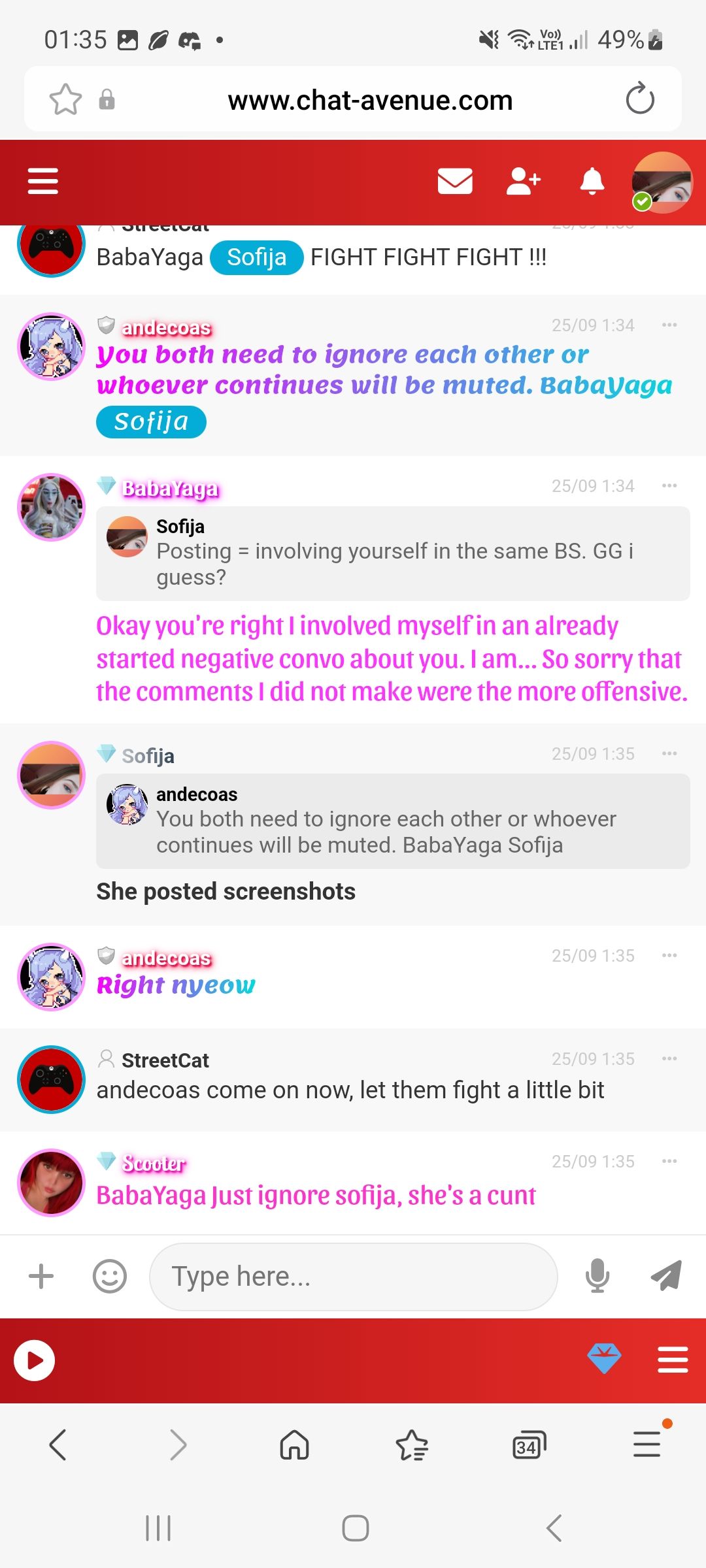 Moderator in VGC chat | #1 Chat Avenue Forums