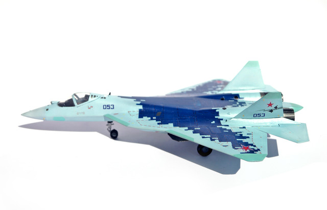 Zvezda T-50 1/72 as Su-57 053 - Ready for Inspection - Aircraft ...