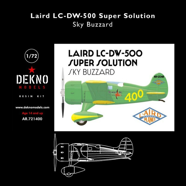 1/72 & 1/48 - Laird LC-DW500 Super Solution resin kit by Dekno Models ...