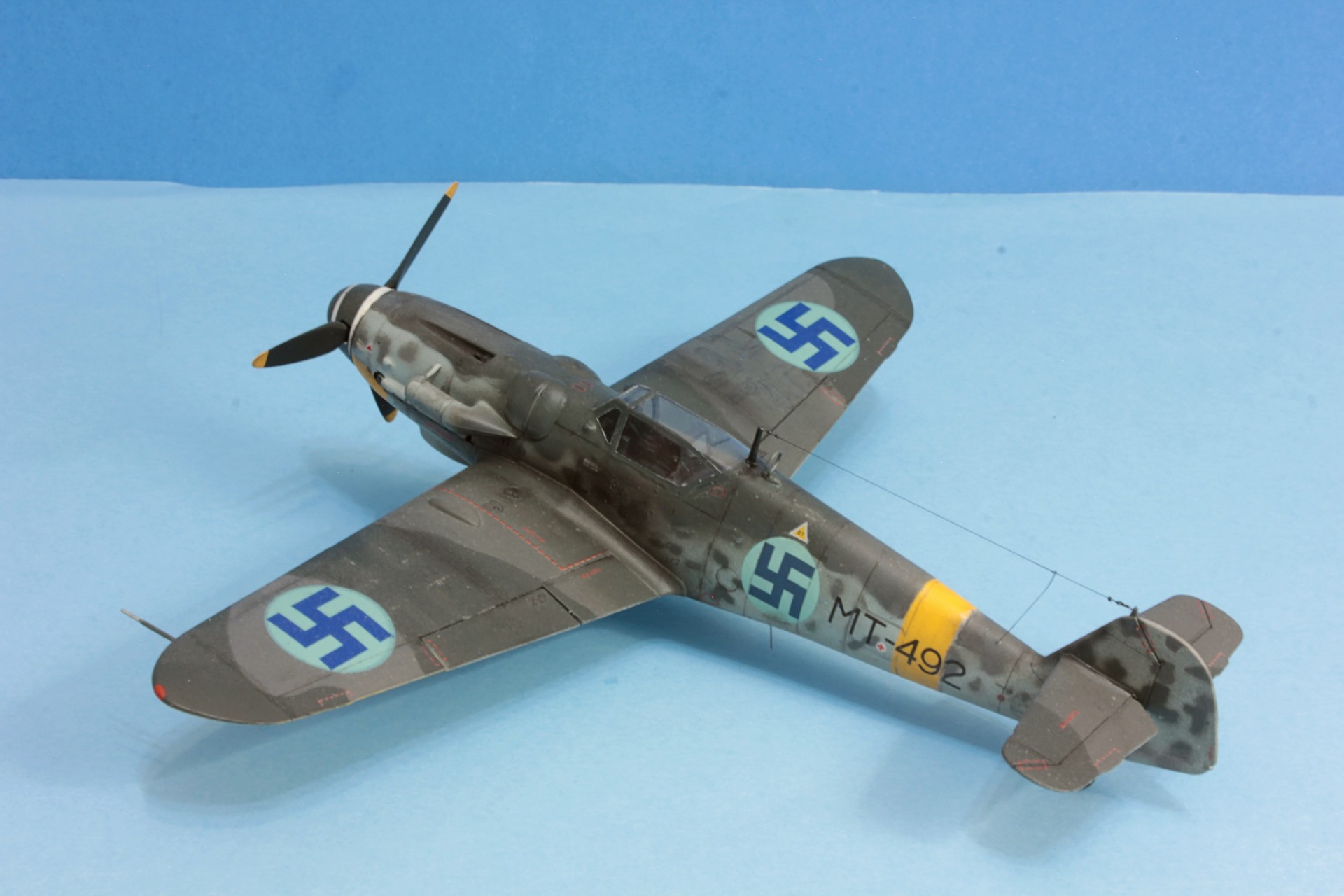 Finnish Air Force Messerschmitt Bf 109 G-6 in 1/48 scale - Ready for Inspection - Aircraft ...