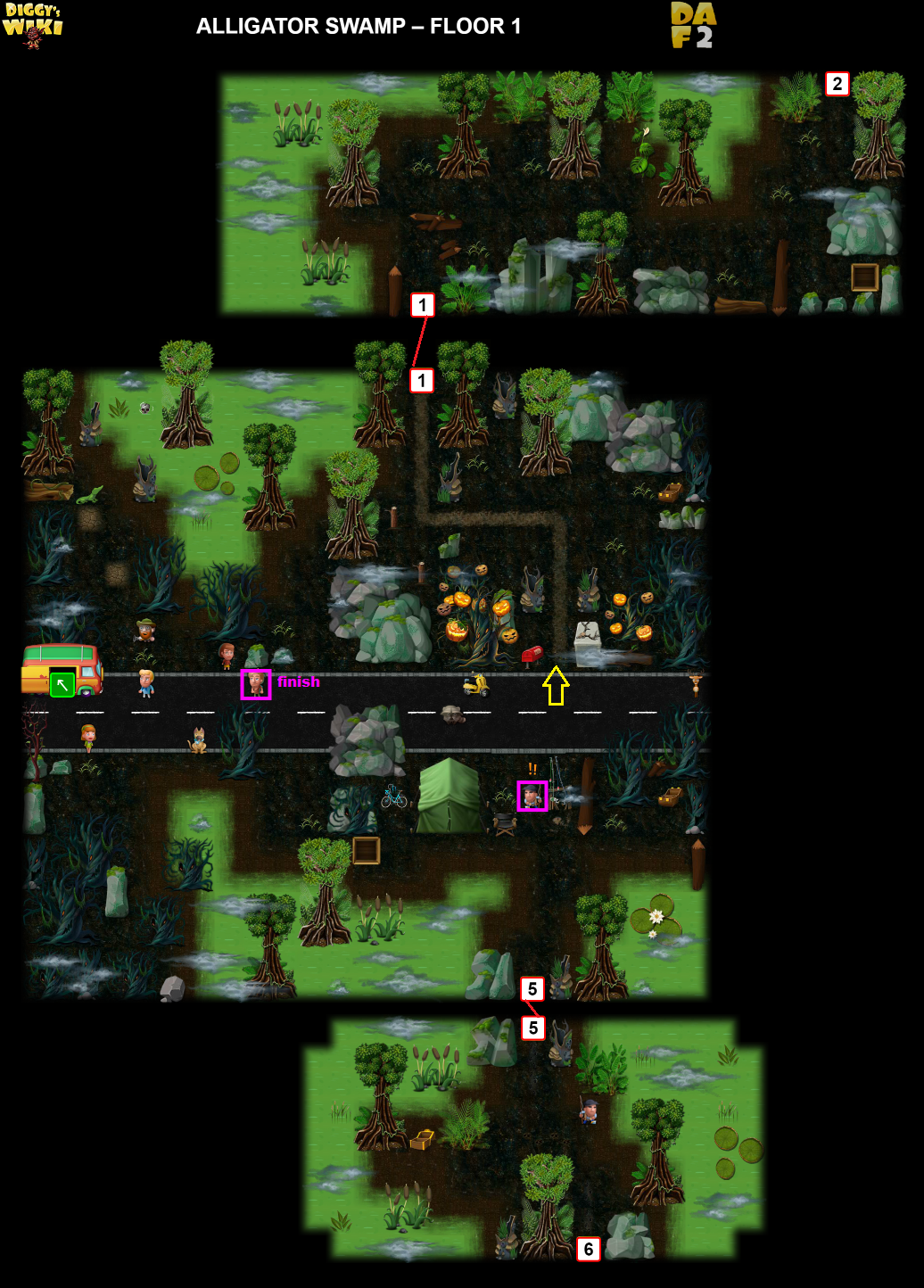 Alligator Swamp - Halloween 2021 - Diggy's Adventure Help